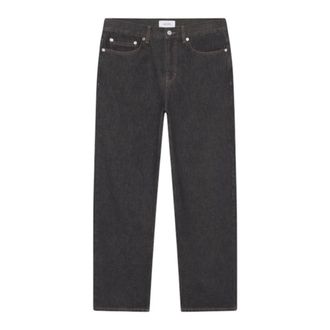 Les Deux Roi Gerades Jeans - - Jeans - Herren - Schwarzk - W31