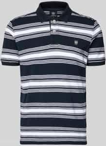 Lerros Regular Fit Poloshirt mit Label-Patch