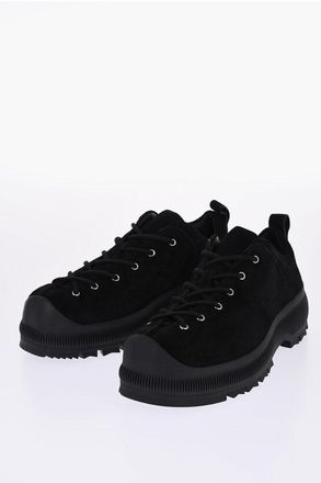 Jil Sander Suede Lace-up Sneakers with Vibram Sole size 40