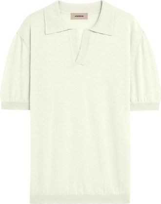 A Paper Kid Homme, Pulls, Beige, Taille: S Polo Tricot