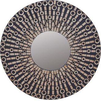 Calicosy Calicosy - signature - Miroir rond en nacre D.100 cm - key