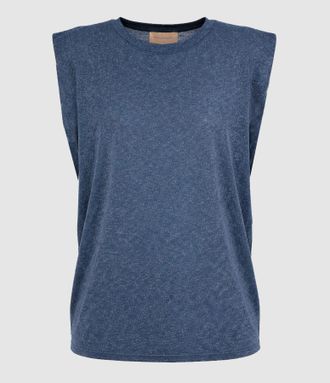 Momoni Tshirt Enna Blu