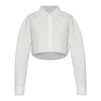 Balenciaga Kurzes Hemd - - Blouses & Shirts - Damen - Wei&szlig; - S