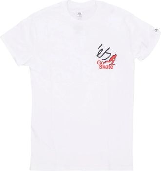 eS Skate Tee Wei&szlig;es T-Shirt - - Tops - Herren - Wei&szlig; - XL