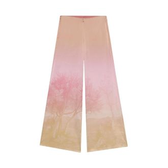 Pierre-Louis Mascia Adastrgum Palazzo Hose - - Trousers - Damen - Rosa - XL