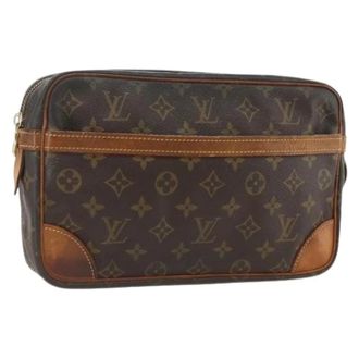 Louis Vuitton Pre-owned Compiegne 28 Clutch - - Pre-owned - Damen - Braun - ONE SIZE