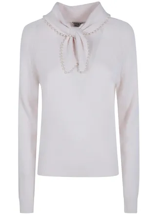 Essentiel Beaded Sweater Kasa
