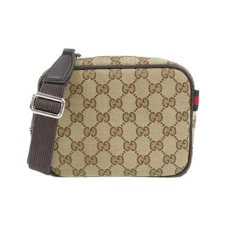 Gucci Sac bandouli&egrave;re en toile GG Pre-owned - Femme - Pre-owned - Beige - Taille: ONE Size