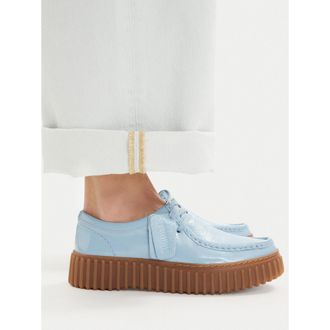 Clarks Halbschuhe Clarks Torhill Bee 26186669 Himmelblau