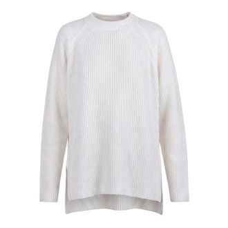 Jucca Rundhals-Strickware - - Knitwear - Damen - Wei&szlig; - S