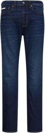 Calvin Klein Jean droit en coton m&eacute;lang&eacute;