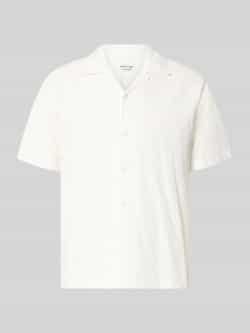 Jack & Jones Regular Fit Freizeithemd aus Baumwoll-Leinen-Mix