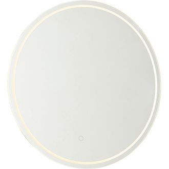 QAZQA Sebas - led Dimmable Eclairage miroir variateur inclus - 1 lumi&egrave;re - &oslash; 60 cm - Transparent - Moderne - &eacute;clairage int&eacute;rieur - Salle de bains - Qazqa