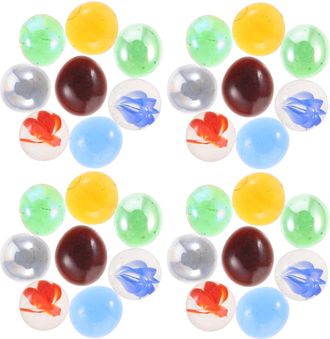 Artibetter DEARMAMY 100 St&uuml;ck Kleiner Glassteine Vasenf&uuml;ller aus Klarem Glas Vielseitige Tisch und Wohnraumdeko f&uuml;r Hochzeit Geburtstag und Kerzenlicht