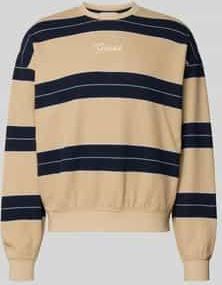 Guess Sweatshirt mit Label-Stitching