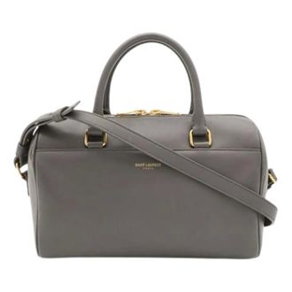 Saint Laurent Sac bandouli&egrave;re vintage doccasion - Femme - Pre-owned - Gris - Taille: ONE Size