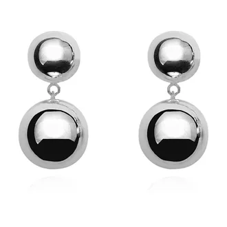 LI&Eacute; STUDIO The Caroline Ohrringe - - Accessories - Damen - Grau - ONE SIZE