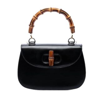 Gucci Pre-owned Bamboo Henkeltasche - - Pre-owned - Damen - Schwarzk - ONE SIZE