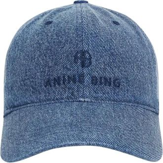 Anine Bing unisex, Accessoires, Bleu, Taille: ONE Size Jeremy Baseball Cap