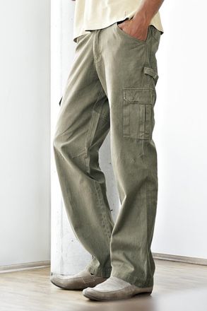 Hempage Hempage Herren vegan Cargohose Robust Thymian