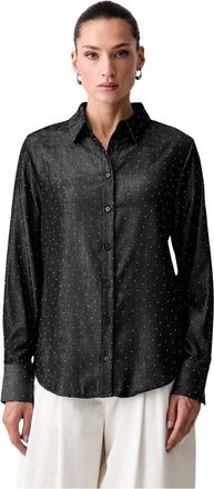 Guess Damen, Blusen & Hemden, Schwarzk, XSGr&ouml;&szlig;e