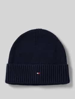 Tommy Hilfiger Beanie aus Baumwoll-Kaschmir-Mix