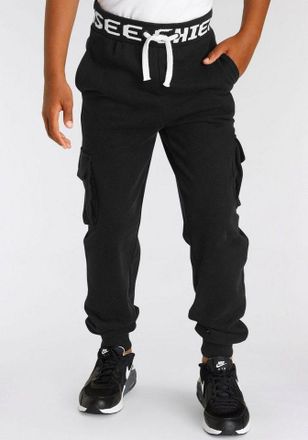 Chiemsee Sweathose Jogginghose mit gro&szlig;em Logo im Bund