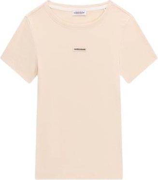 Guess T-shirt &agrave; logo en coton m&eacute;lang&eacute;