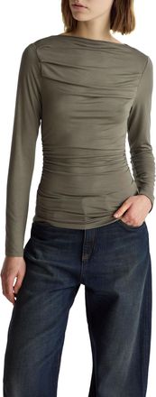 Benetton Damen M/L 37ukd10ba T-Shirt, gr&uuml;n, XX-Small