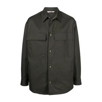 Valentino Vltn Overshirt - - Jackets - Herren - Gr&uuml;n - L