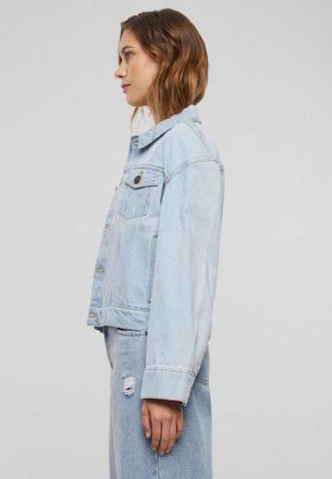 Urban Classics Jeansjacke Urban Classics Ladies 80s Oversized Denim Jacket (1-St)
