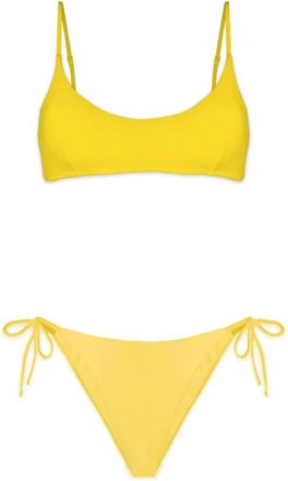 MC2 Saint Barth Femme, Maillots de bain, Jaune, Taille: 42 FR Vêtements de mer pour des tenues élégantes