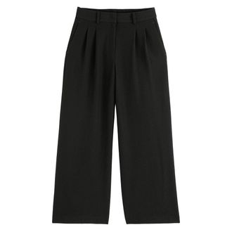 La Redoute Collections Pantalon Raccourci Large &Agrave; Pinces