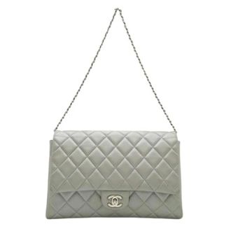 Chanel Pre-owned Matelasse Ketten-Schultertasche - - Pre-owned - Damen - Grau - ONE SIZE
