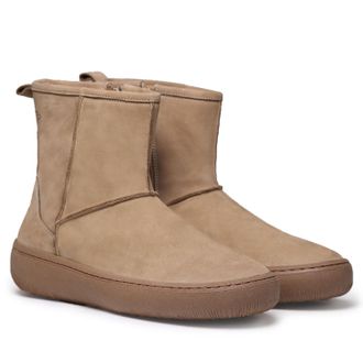 Toni Pons SALOU Damen Stiefeletten Nubukleder, beige, 39.5 EU