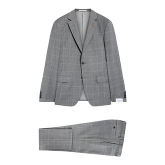 Pal Zileri Grauer Anzug - - Suits - Herren - Grau - 6XL