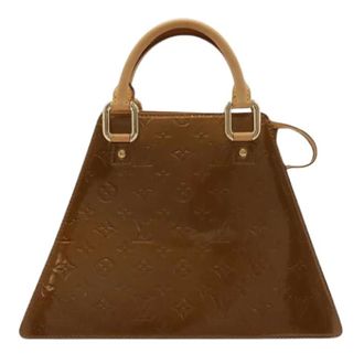 Louis Vuitton Sac &agrave; main Pre-owned Forsyth Monogram Vernis - Femme - Pre-owned - Brun - Taille: ONE Size