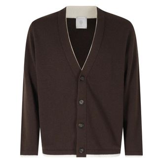 Eleventy Cardigan - - Knitwear - Herren - Braun - M