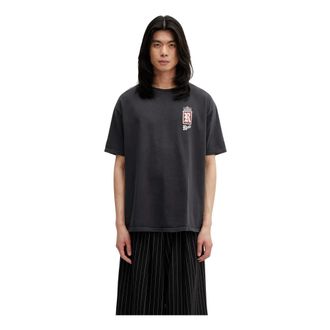 Rhude Fumar 91 T-shirt - - Tops - Herren - Schwarzk - S