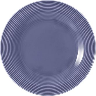 SELTMANN WEIDEN [DL] Beat Frühstücksteller rund 23 cm rund mit Relief Fliederblau [RAB] [SP] UVP: 14,70