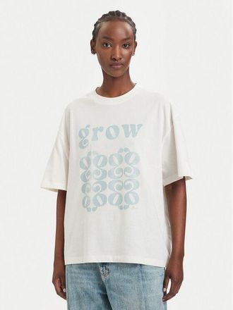HUGO BOSS T-Shirt Eboys 50566831 Creme Relaxed Fit