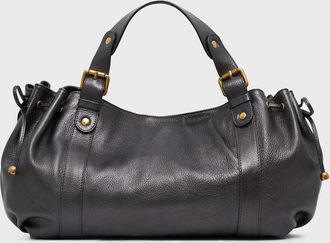 Gerard Darel Sac &agrave; main en cuir m&eacute;tallique - 24H