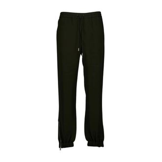 Alexander McQueen Verstellbare Kordelzug-Trackpants - - Trousers - Herren - Gr&uuml;n - M