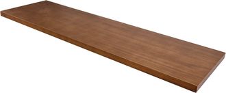 Duraline Wandregal Regalbrett Regal Brett XS2 Pawlonia | Grün, Schwarz, Braun, Weiß (Brown)