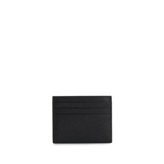 Prada Porte-cartes en cuir