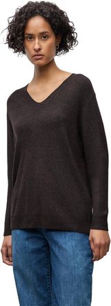 Street One Damen Basic V-Neck Pullover