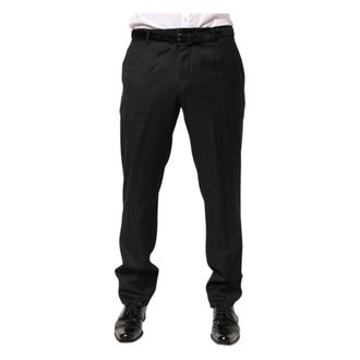 Dolce & Gabbana Homme, Pantalons, Noir, Taille: XL Pantalon de ville
