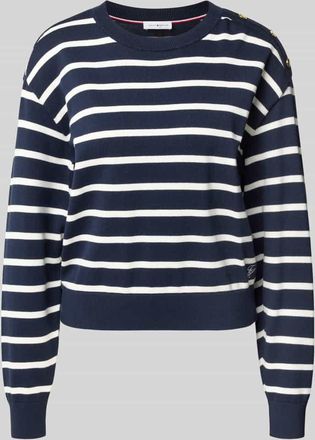 Tommy Hilfiger Pullover mit Kn&ouml;pfen an der Schulter