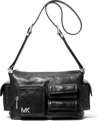 Michael Kors Women Md Pckt Shldr Hand Bag, Schwarz