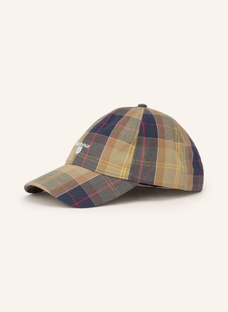 Barbour Cap Tartan braun